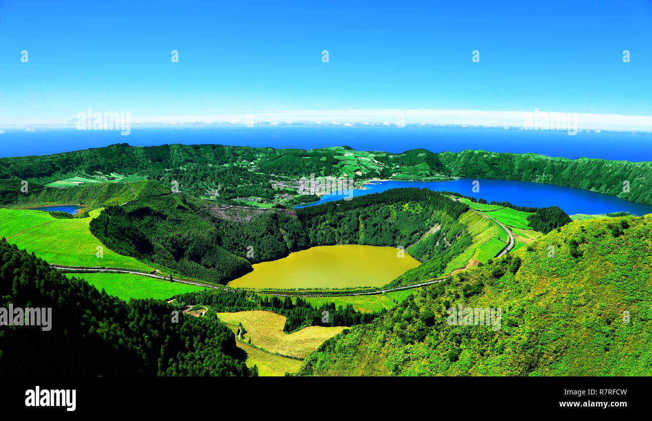 Lagoon of the seven cities hi-res stock photography and images - Alamy