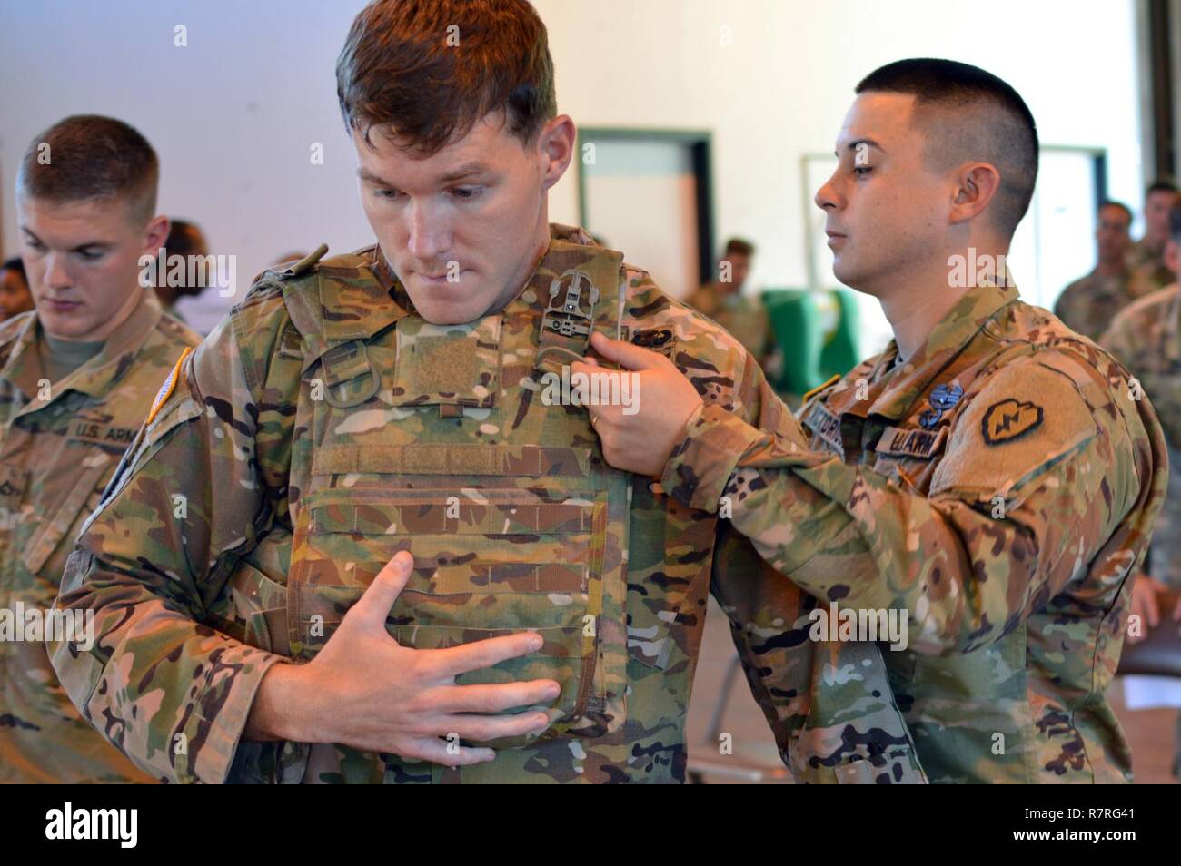 A U.S. Army Soldier assigned to the 3rd Brigade Combat Team, “Broncos ...