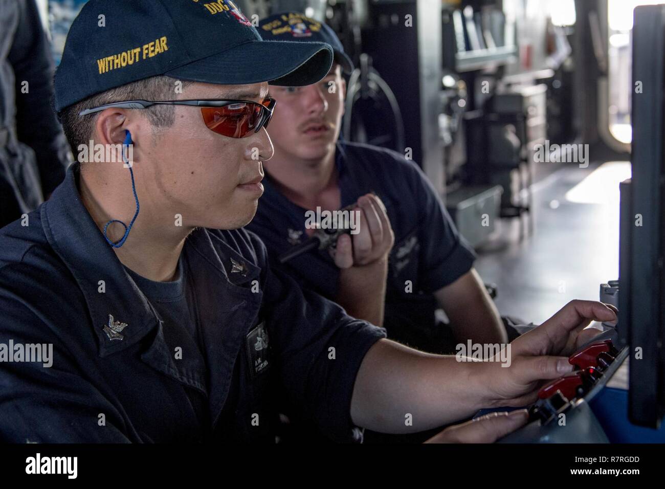 U.S. 5TH FLEET AREA OF OPERATIONS (Mar. 26, 2017) - Fire Controlman 2nd ...