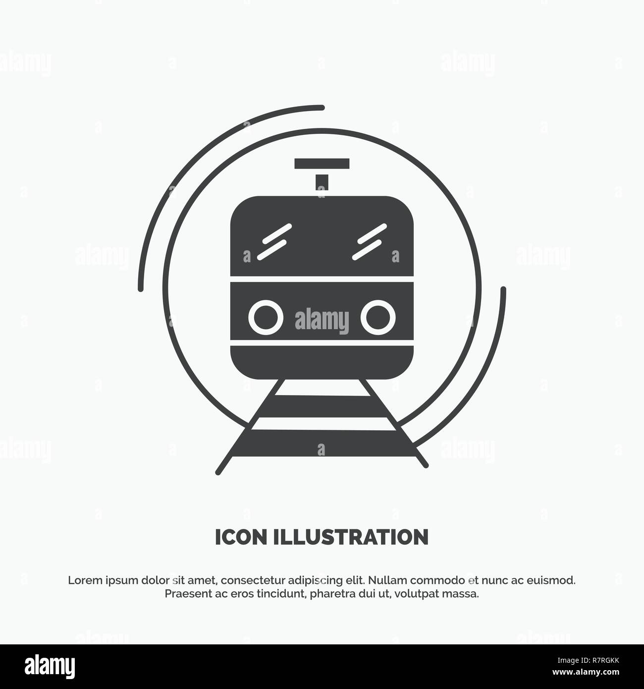 Smart phone woman train Stock Vector Images - Alamy