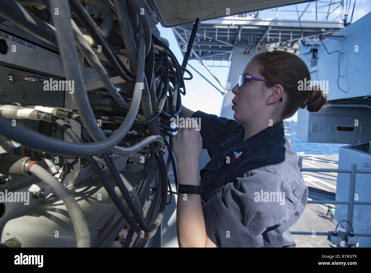 ATLANTIC OCEAN (April 1, 2017) Cryptologic Technician (Technical) 2nd ...