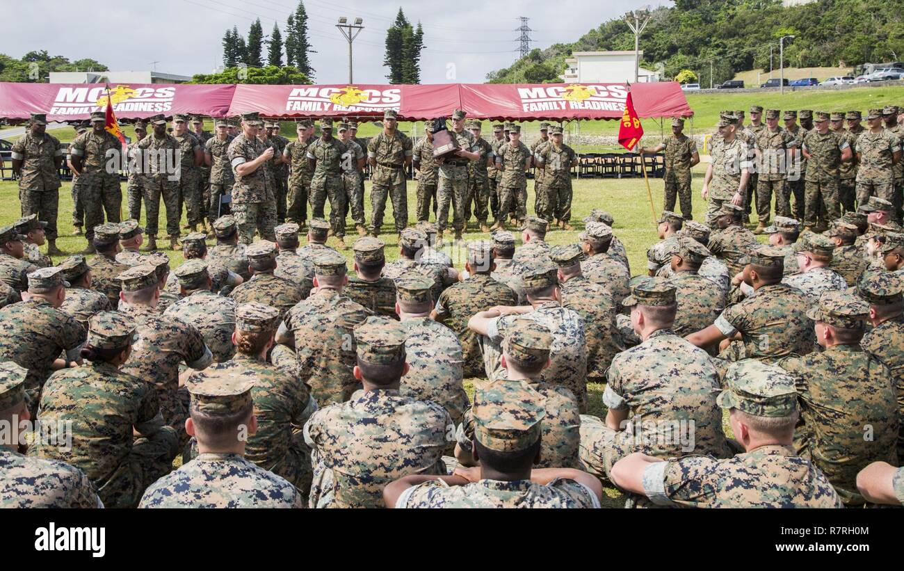 U.S. Marine Corps Sgt. Maj. Charles W. Weeks, Sergeant Major of ...