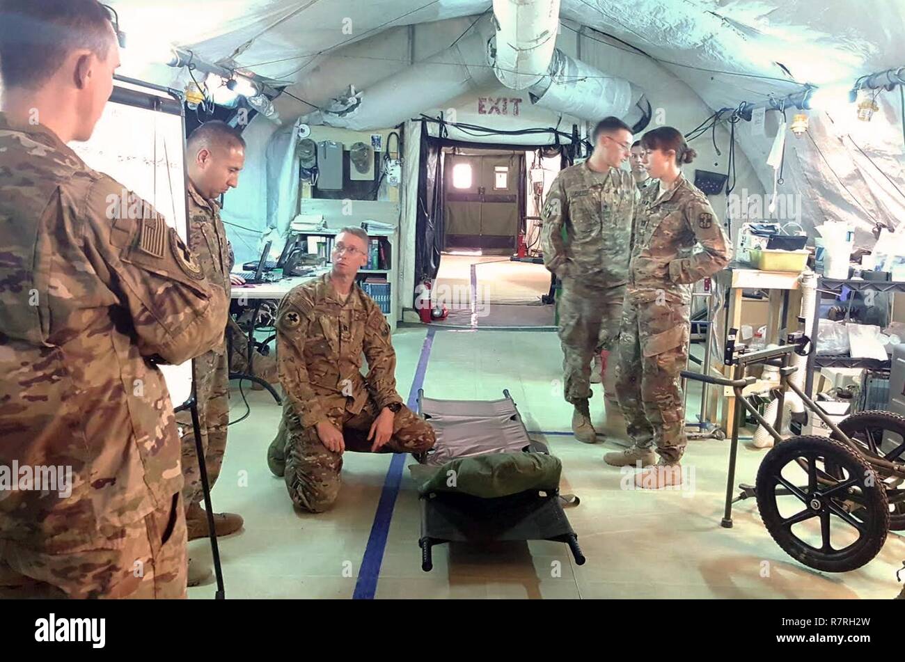 U.S. Air Force Capt. Christopher Novack, an aeromedical evacuation ...