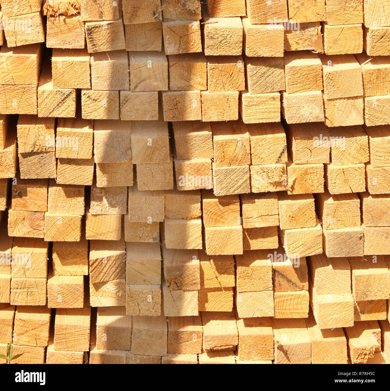Wooden boards in a warehouse of building materials Stock Photo - Alamy