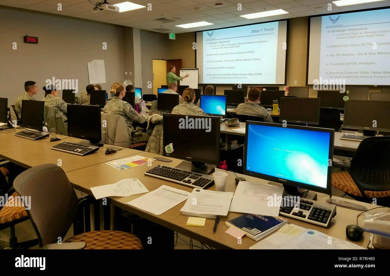 Air force continuous process improvement hi-res stock photography and ...