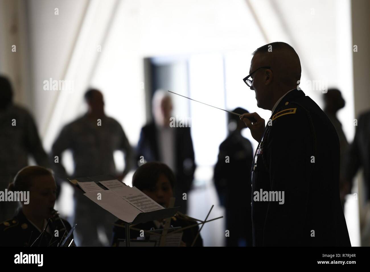 U.S. Army Chief Warrant Officer Mark Cummings, commander of the 440th ...