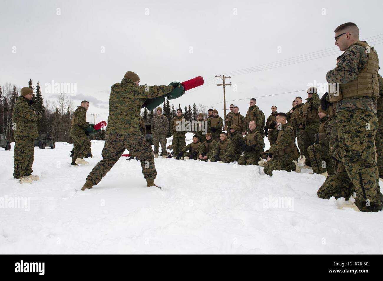 U.S. Marine Corps Sgt. William Worthy, a native of Anchorage, Alaska ...