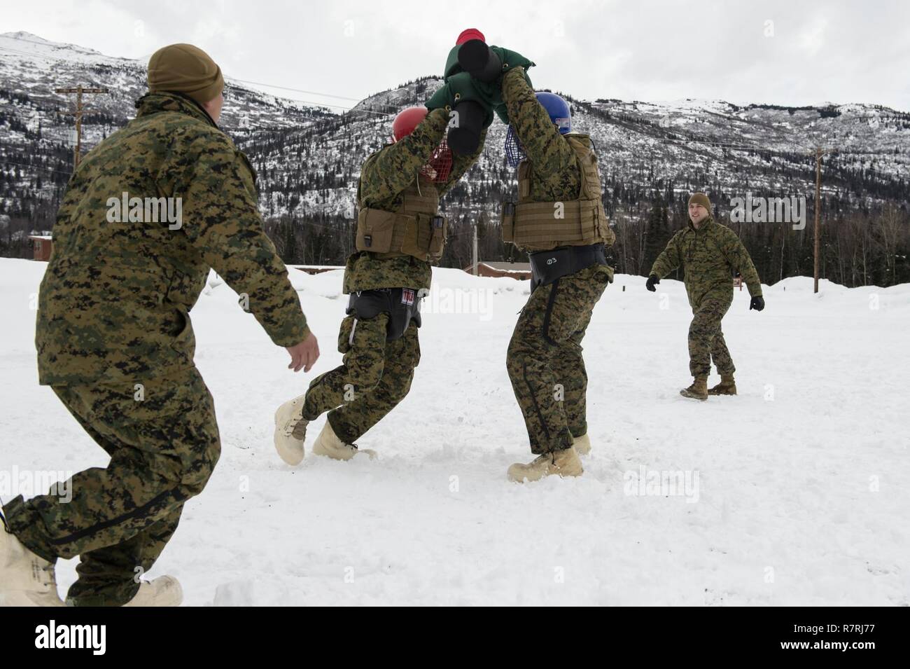 U.S. Marines assigned to Detachment Delta, 4th Law Enforcement ...