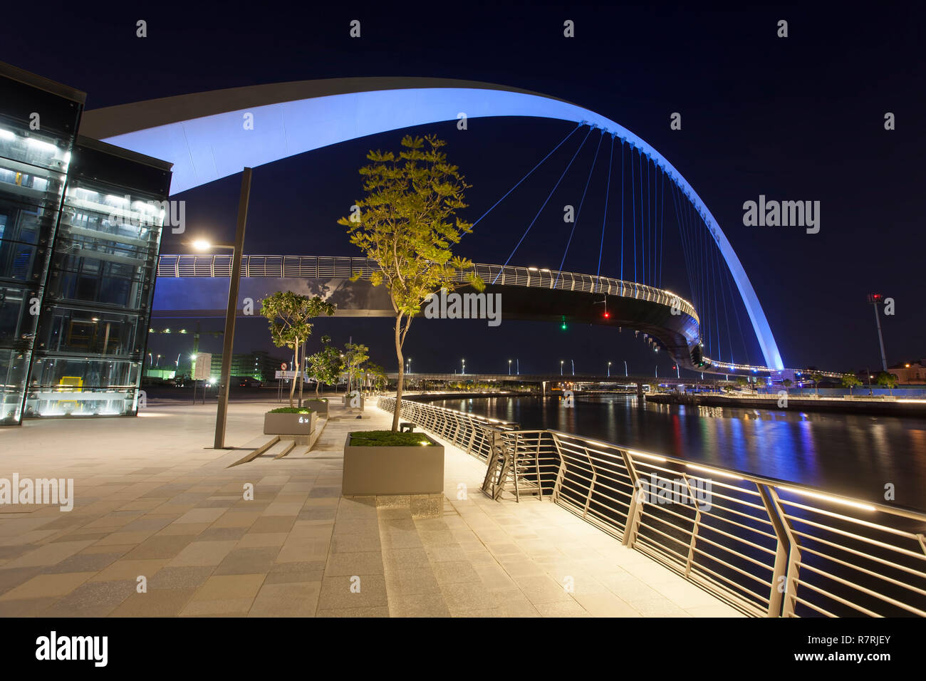 Quiet scene in dubai city hi-res stock photography and images - Alamy