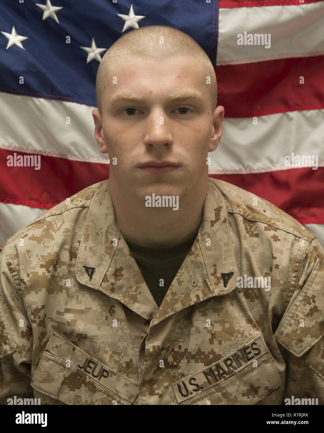 U.S. Marine Lance Cpl. Austin Jeup, a Mount Juliet, Tennessee native is ...