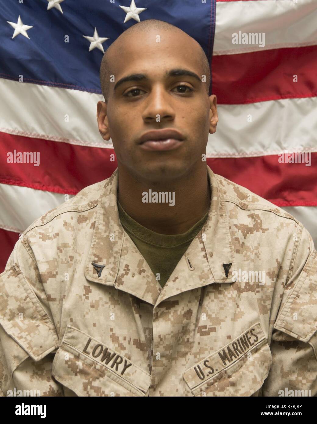 U.S. Marine Lance Cpl. Nathan Lowry, a Willowick, Ohio native is an ...