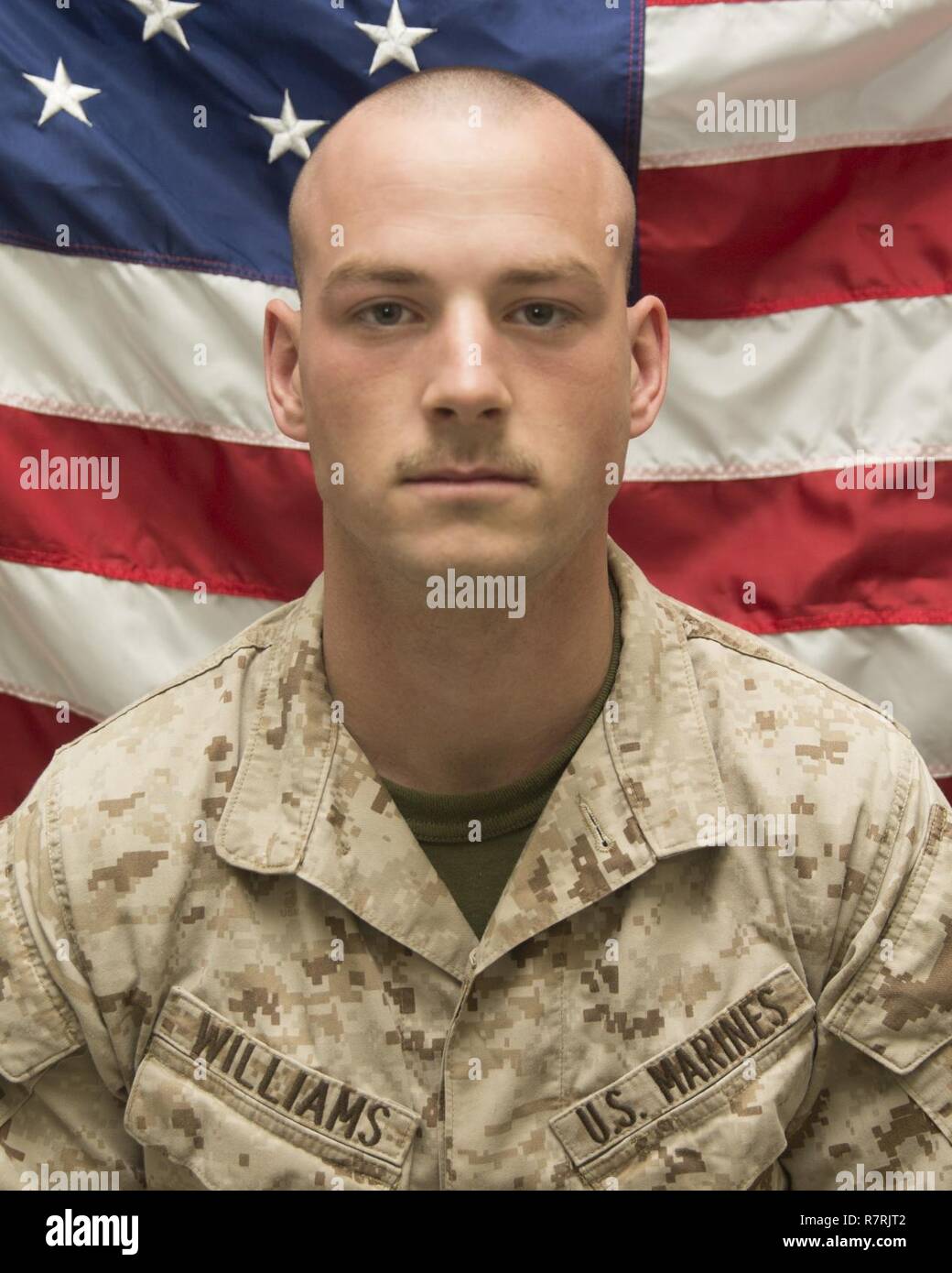 U.S. Marine Pvt. Austin Williams, an Elizabeth City, North Carolina ...