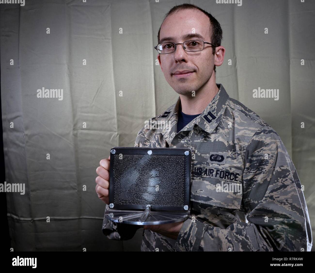 Capt. Daniel Stambovsky, a physicist assigned to the 32nd Intelligence ...