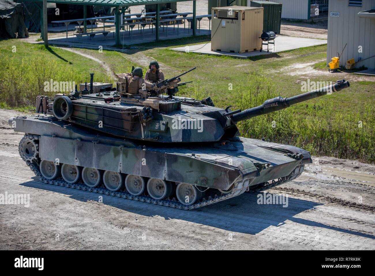 Major Gen. John K. Love, left, speaks with SSgt William Sinew, right ...