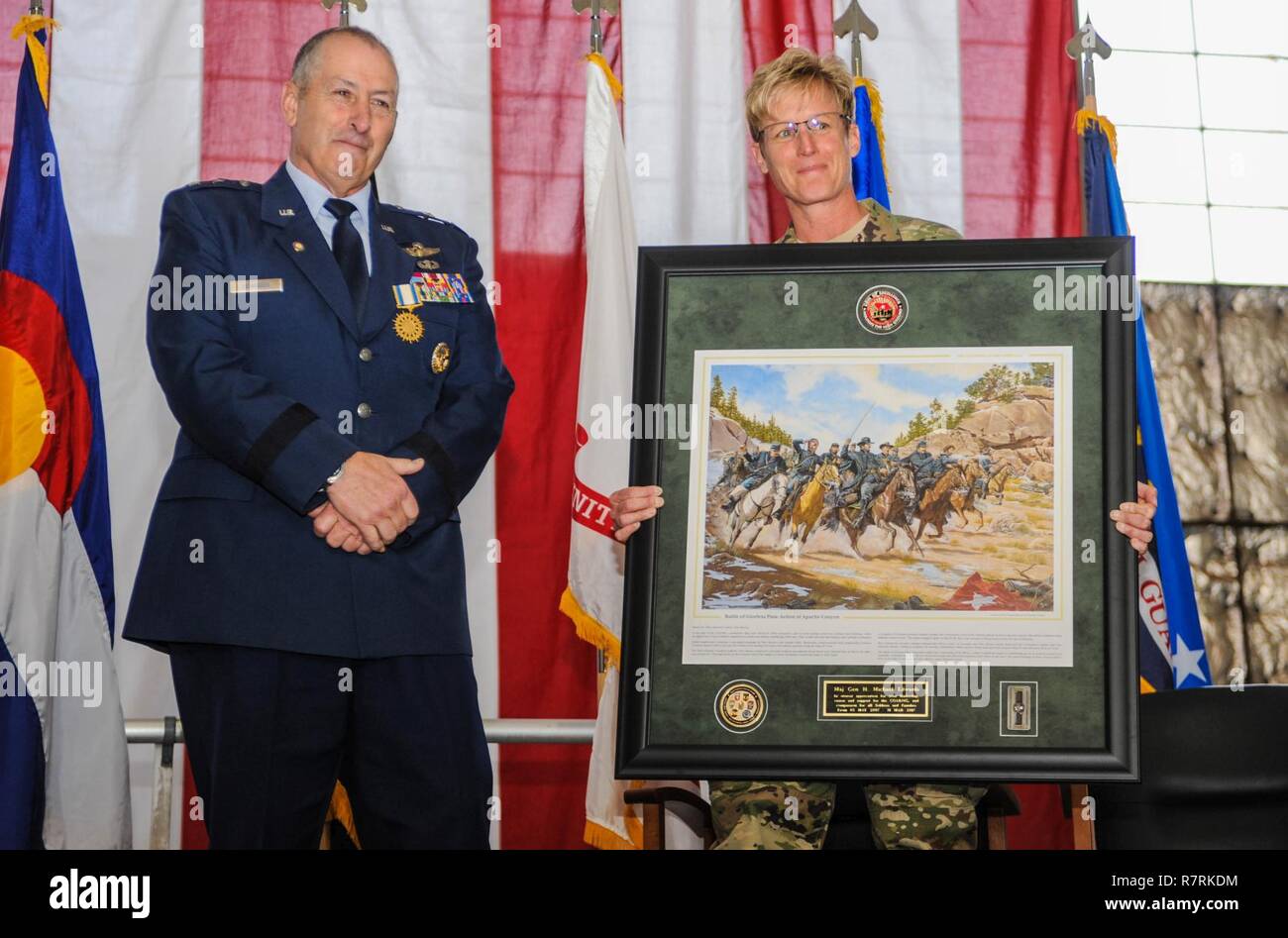 Colorado Army National Guard Brig. Gen. Laura Clellan, Land Component ...