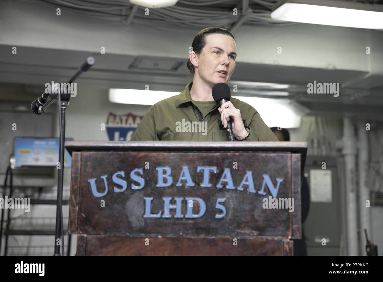 5TH FLEET AREA OF OPERATIONS (March 31, 2017) Amphibious assault ship ...