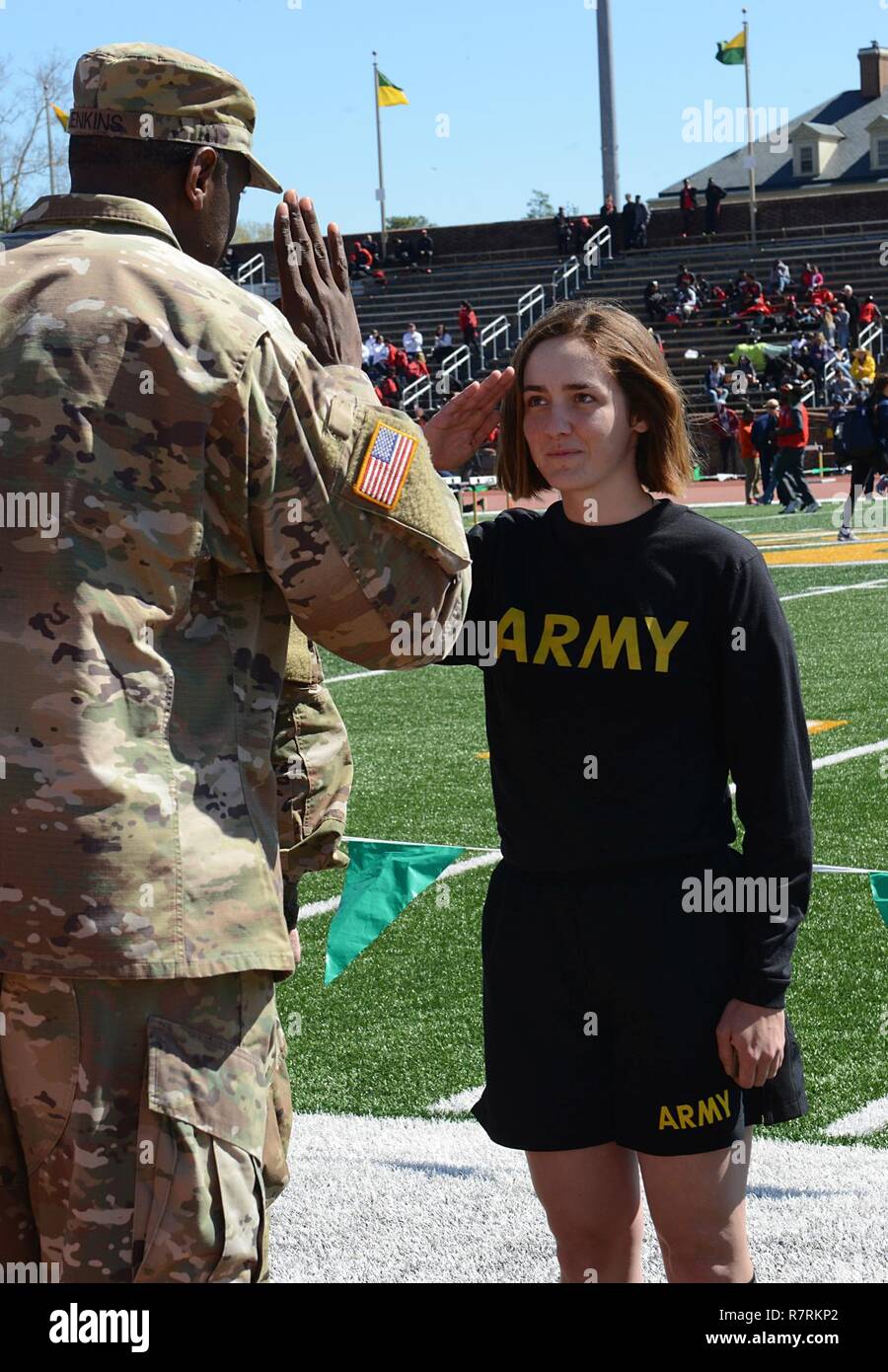 U.S. Army Capt. Jamar Jenkins, Echo Company, 266th Quartermaster ...