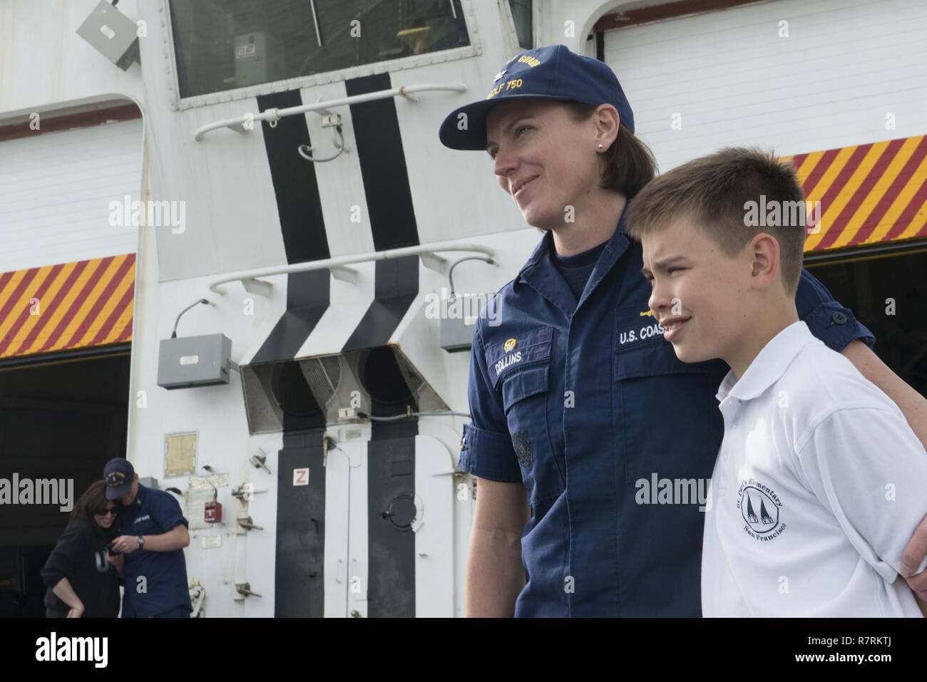 The crew of the Coast Guard Cutter Bertholf returns to homeport April 4 ...
