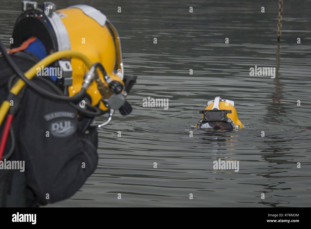 Builder 2nd Class Christian Makin, assigned to Underwater Construction ...
