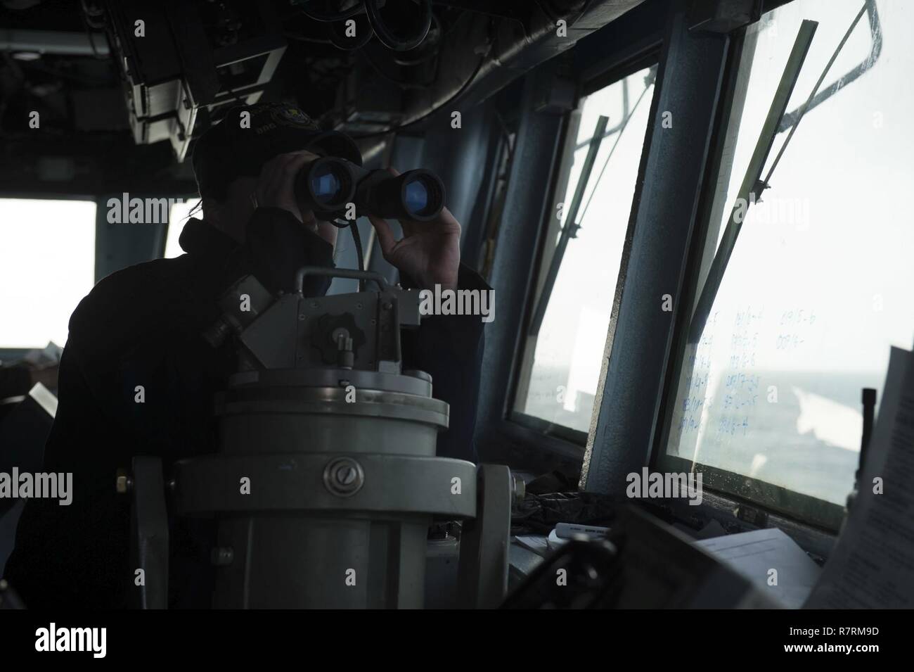 Submarine watch officer hi-res stock photography and images - Alamy