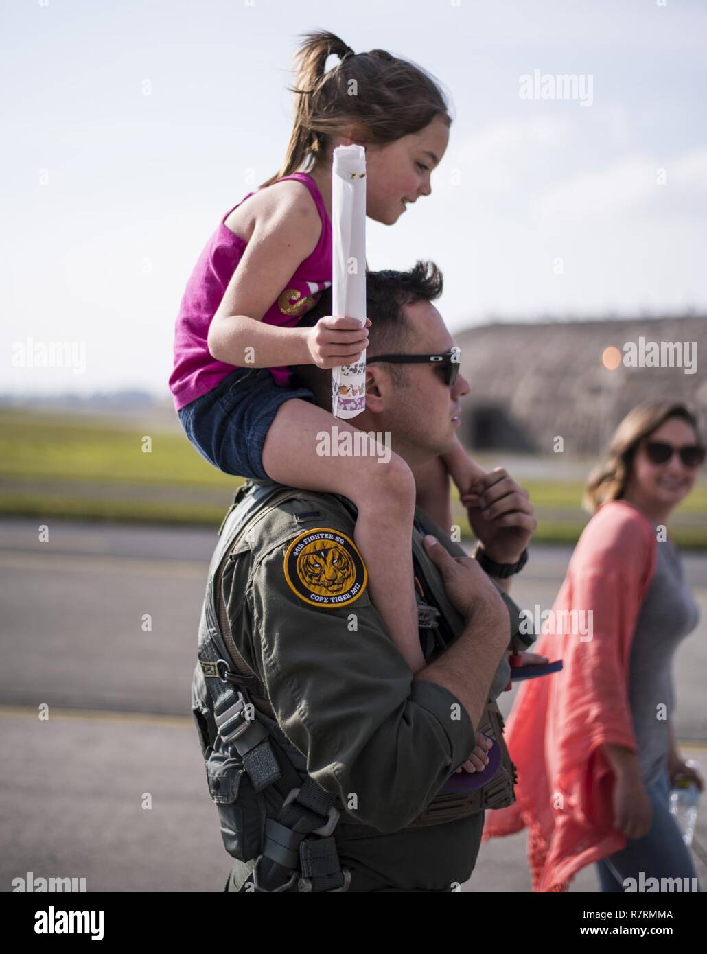 U.S. Air Force 1st Lt. Kyle Jones, 44th Fighter Squadron F-15 Eagle ...