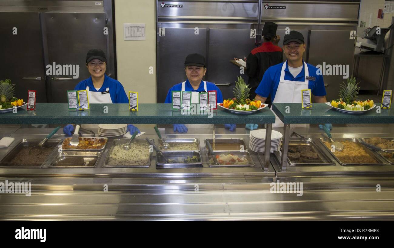 Nakama Hiromi, left, Takae Reiko, center, and Miyazato Yasuki, cooks ...