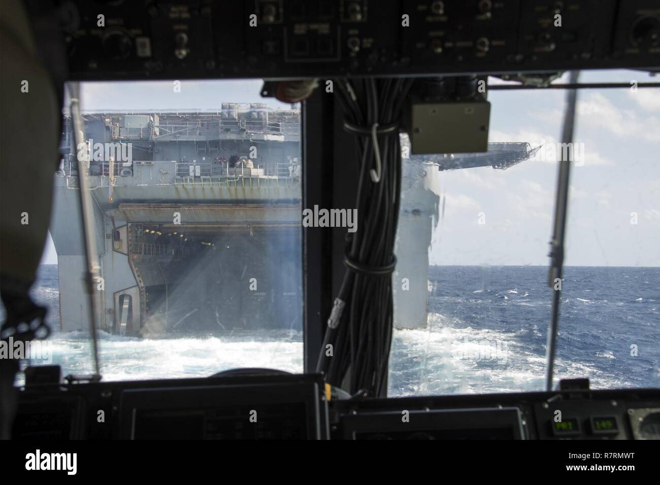 WATERS NEAR KIN BLUE BEACH, Okinawa (April 5, 2017) Landing craft air ...
