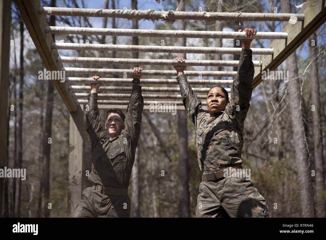 U.S. Marines assigned to Ground Supply School (GSS), Marine Corps ...