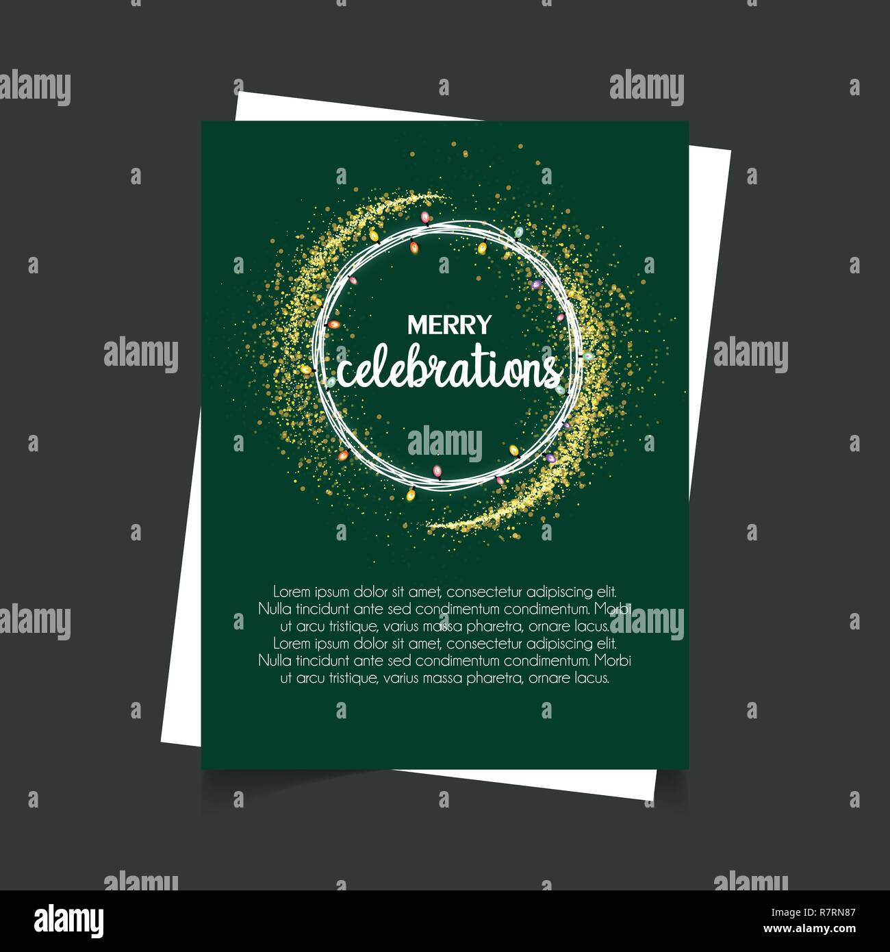 Christmas glitter background Stock Vector Images - Alamy