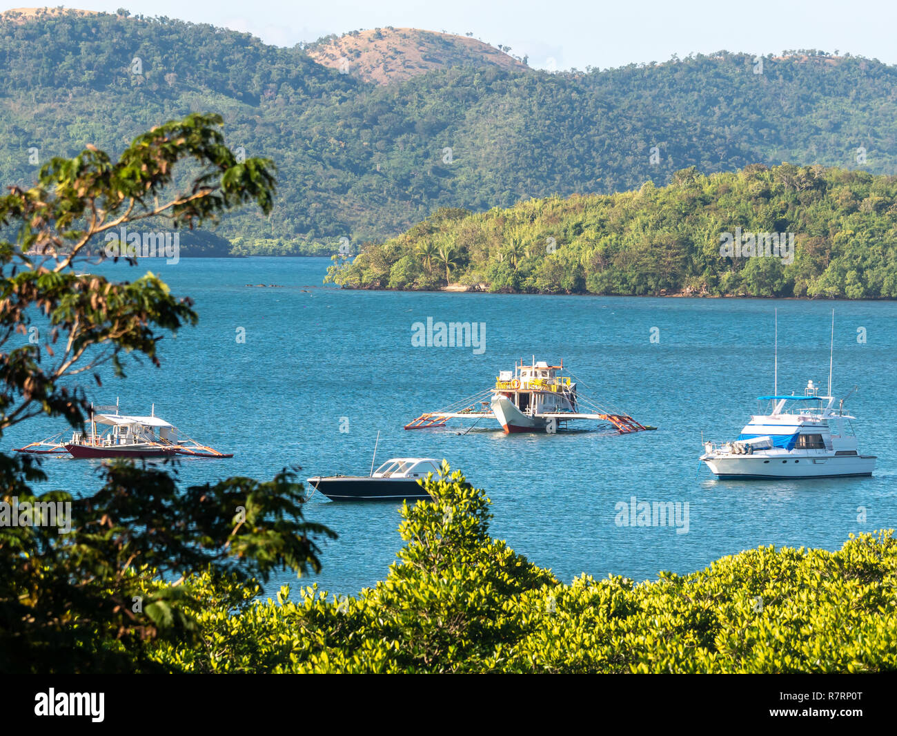 Beautiful landscape in the Busuanga Island. Palawan, Philippines Stock ...