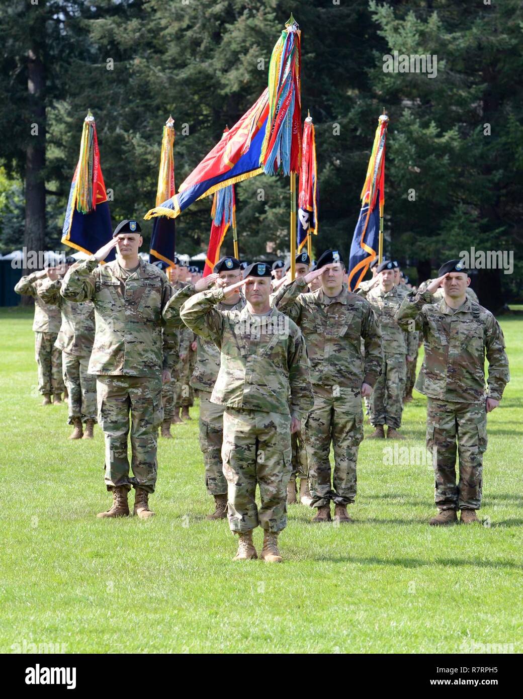 Commanding Officer Maj. Gen. Chris Cavoli leads the 25th Infantry ...