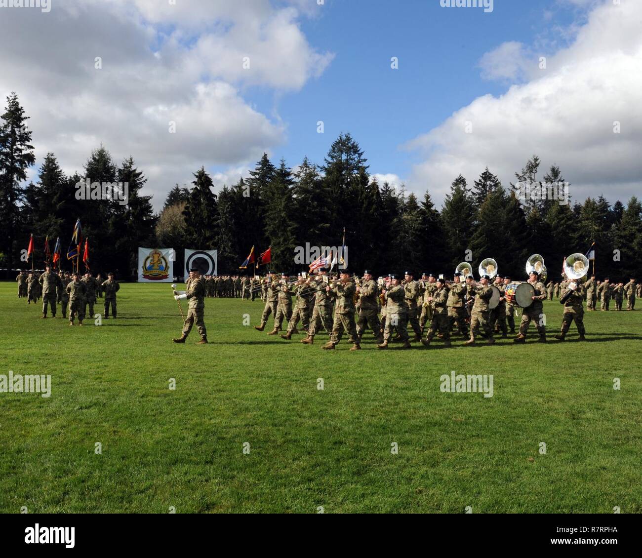 56th army band of i corps hi-res stock photography and images - Alamy