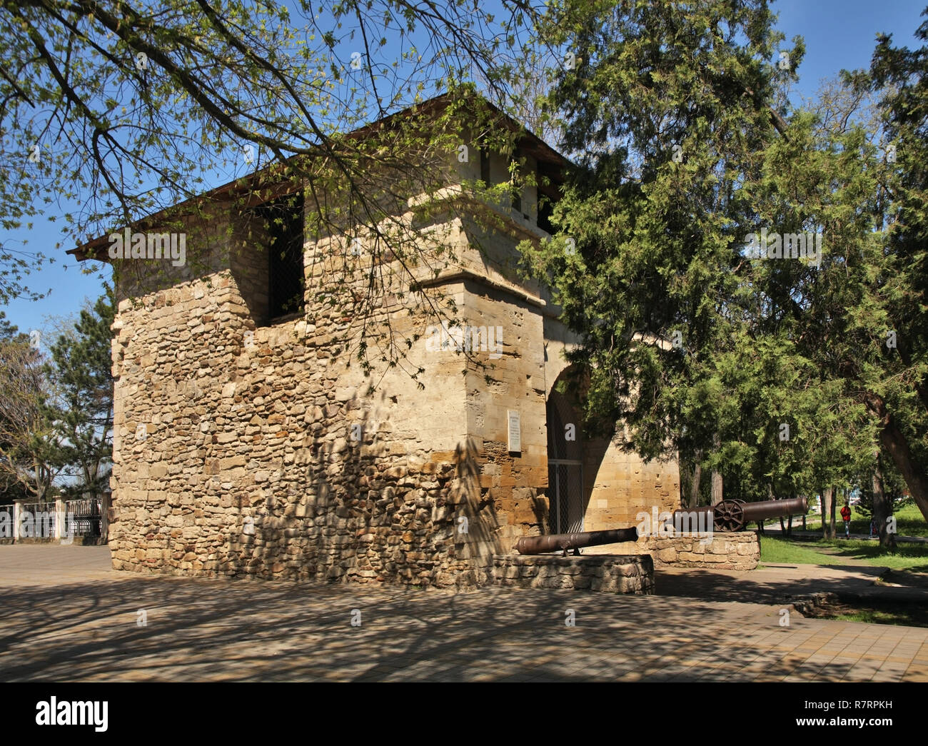 Russian gates of ottoman fort in Anapa. Krasnodar Krai. Russia Stock ...