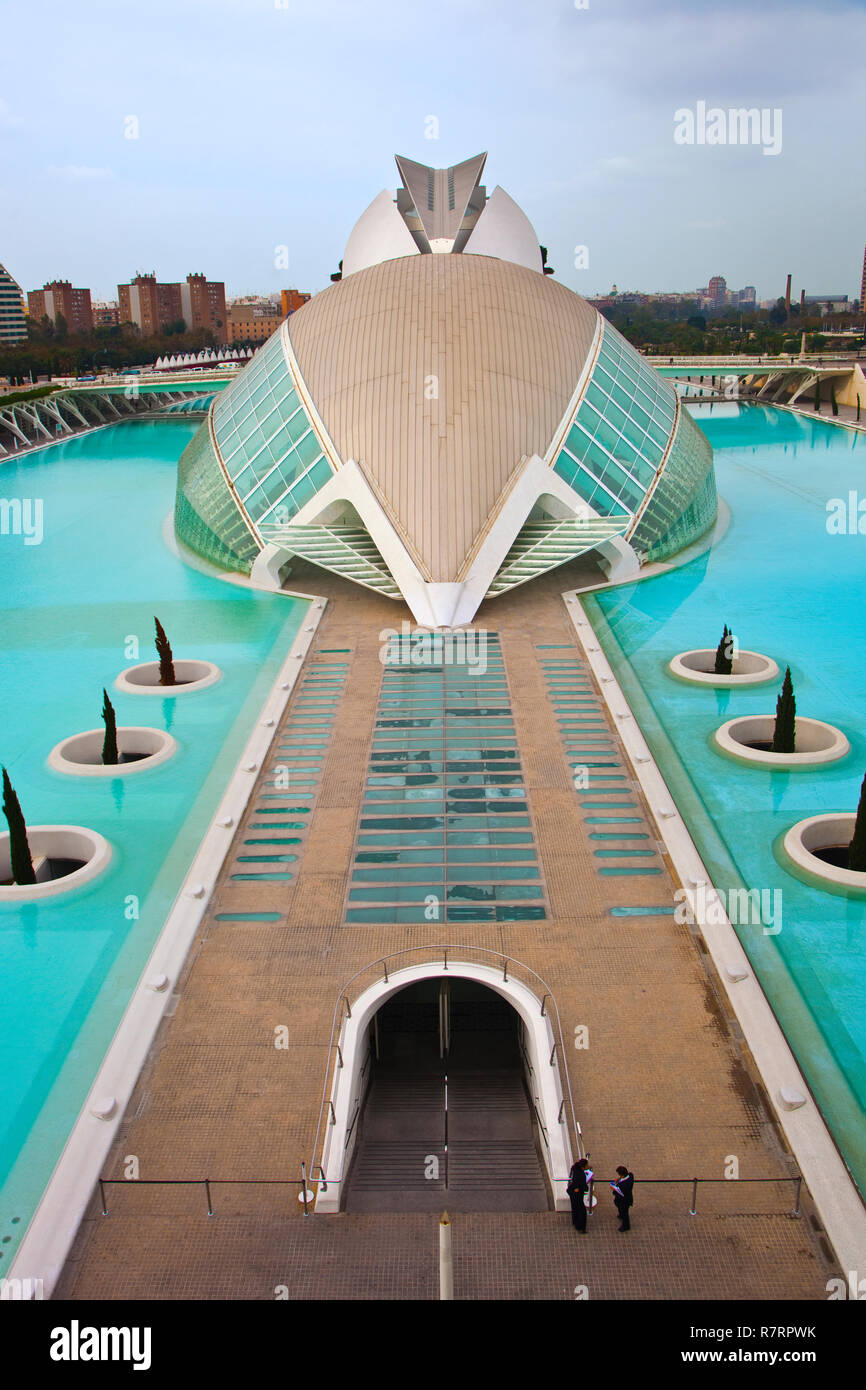 Hemisferic and Queen Sofia Arts Palace. City of Arts and Sciences ...