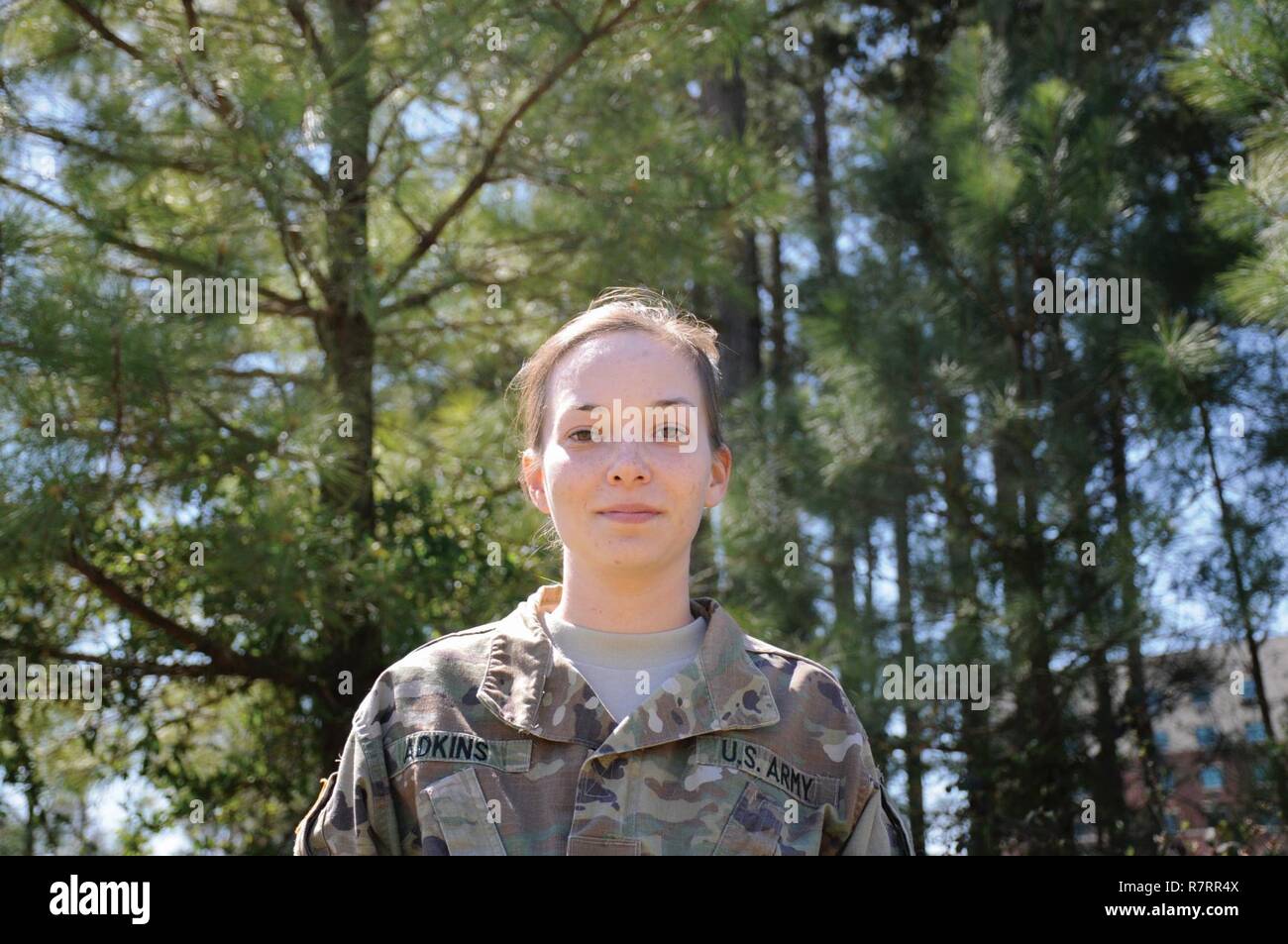 Sgt. Donna Adkins, assigned to Fort Lee's 217th Military Police ...