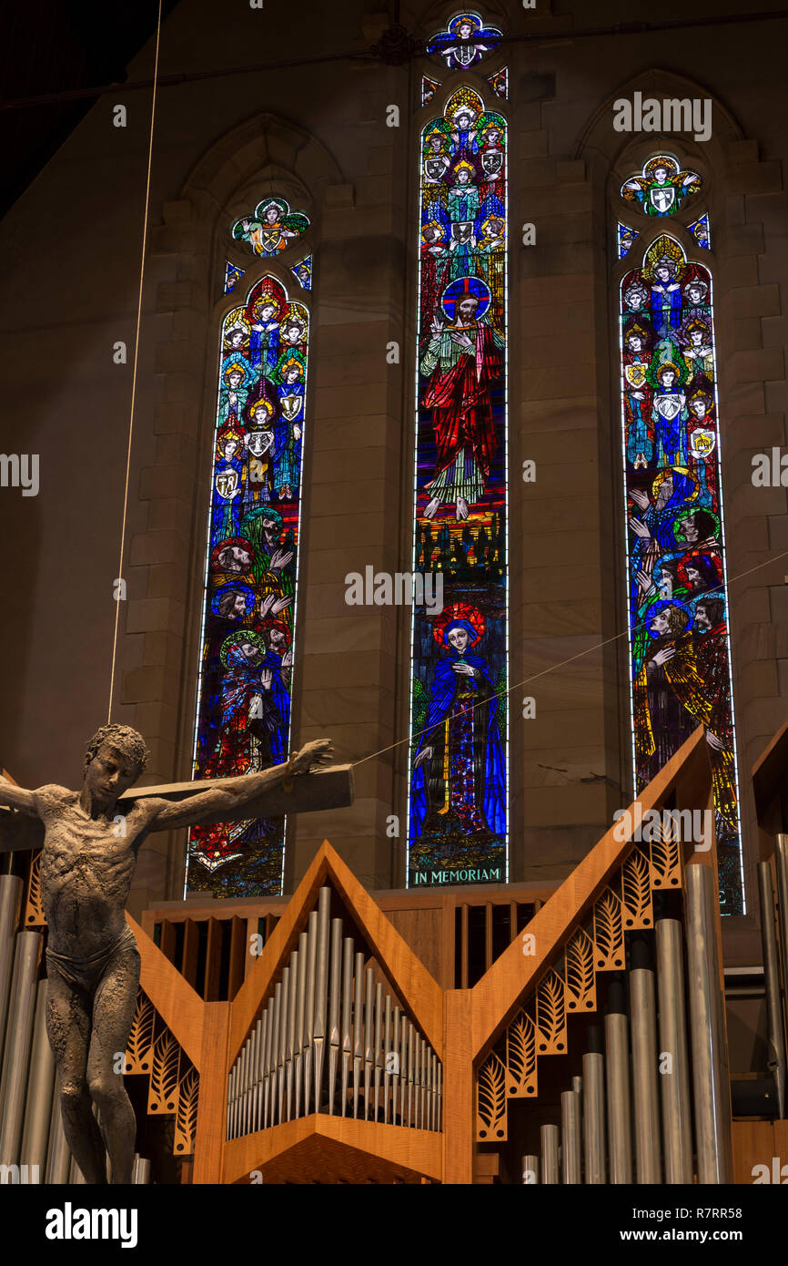 St. Stephen`s Cathedral, Brisbane, Queensland, Australia Stock Photo ...