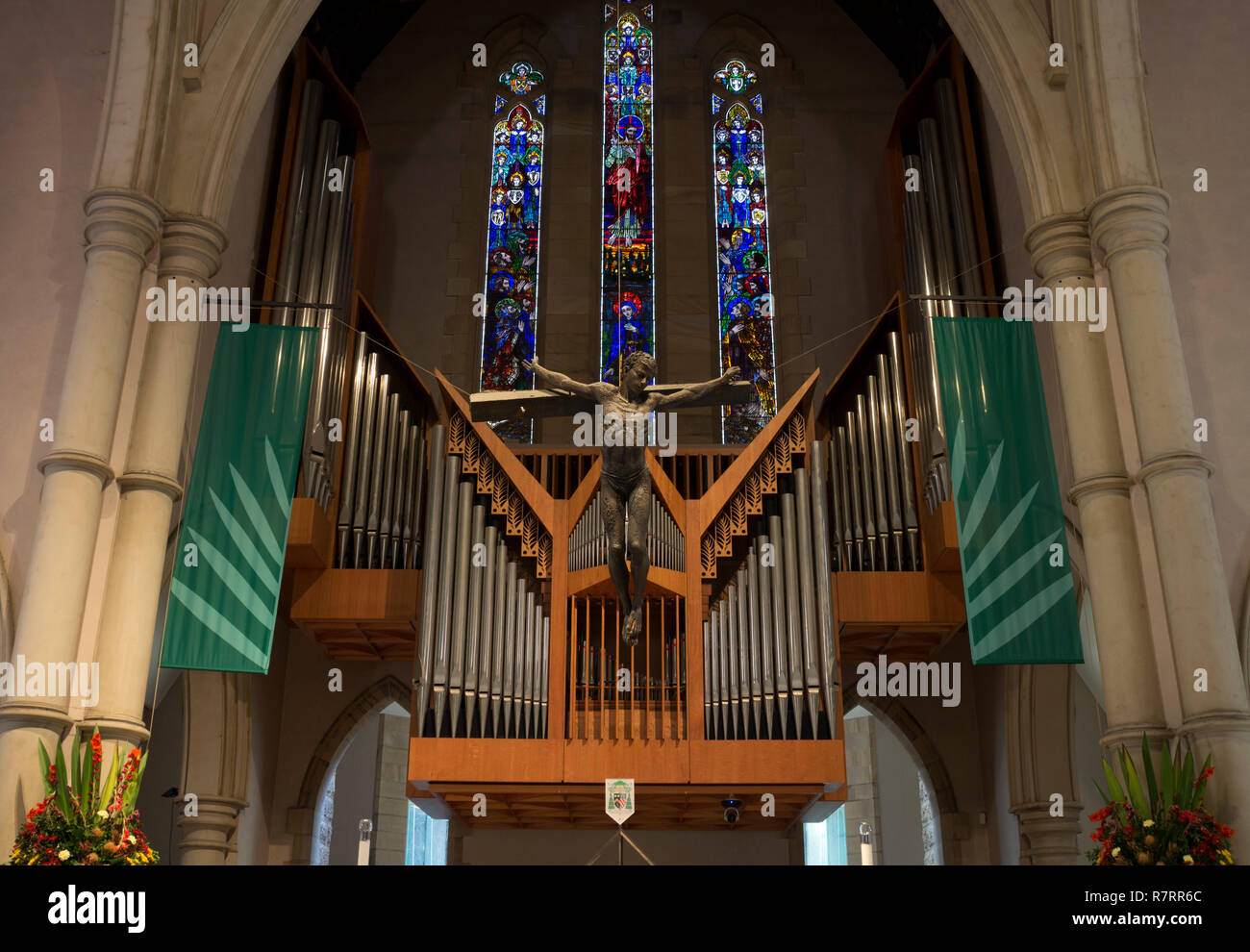 St. Stephen`s Cathedral, Brisbane, Queensland, Australia Stock Photo ...