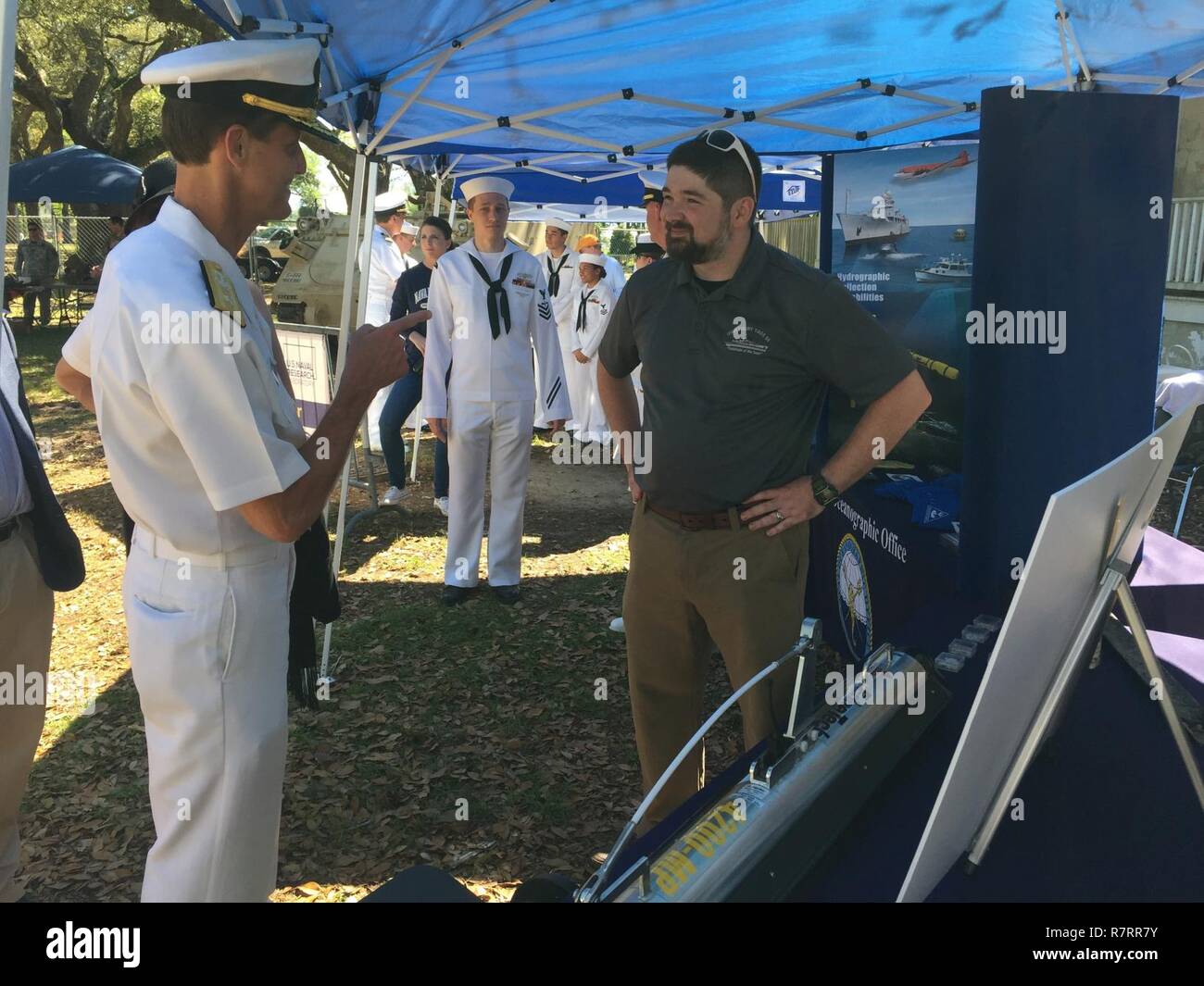 Rear Adm. Tim Gallaudet, commander, Naval Meteorology and Oceanography ...