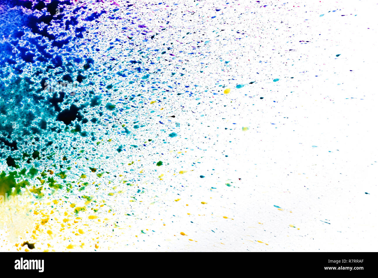 Multi colored paint splashes hi-res stock photography and images - Alamy