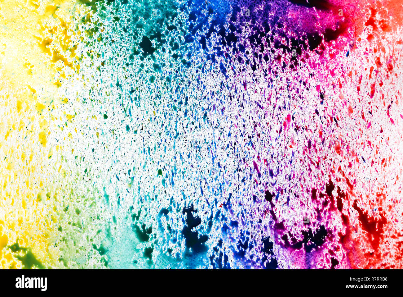 Multi colored paint splashes hi-res stock photography and images - Alamy