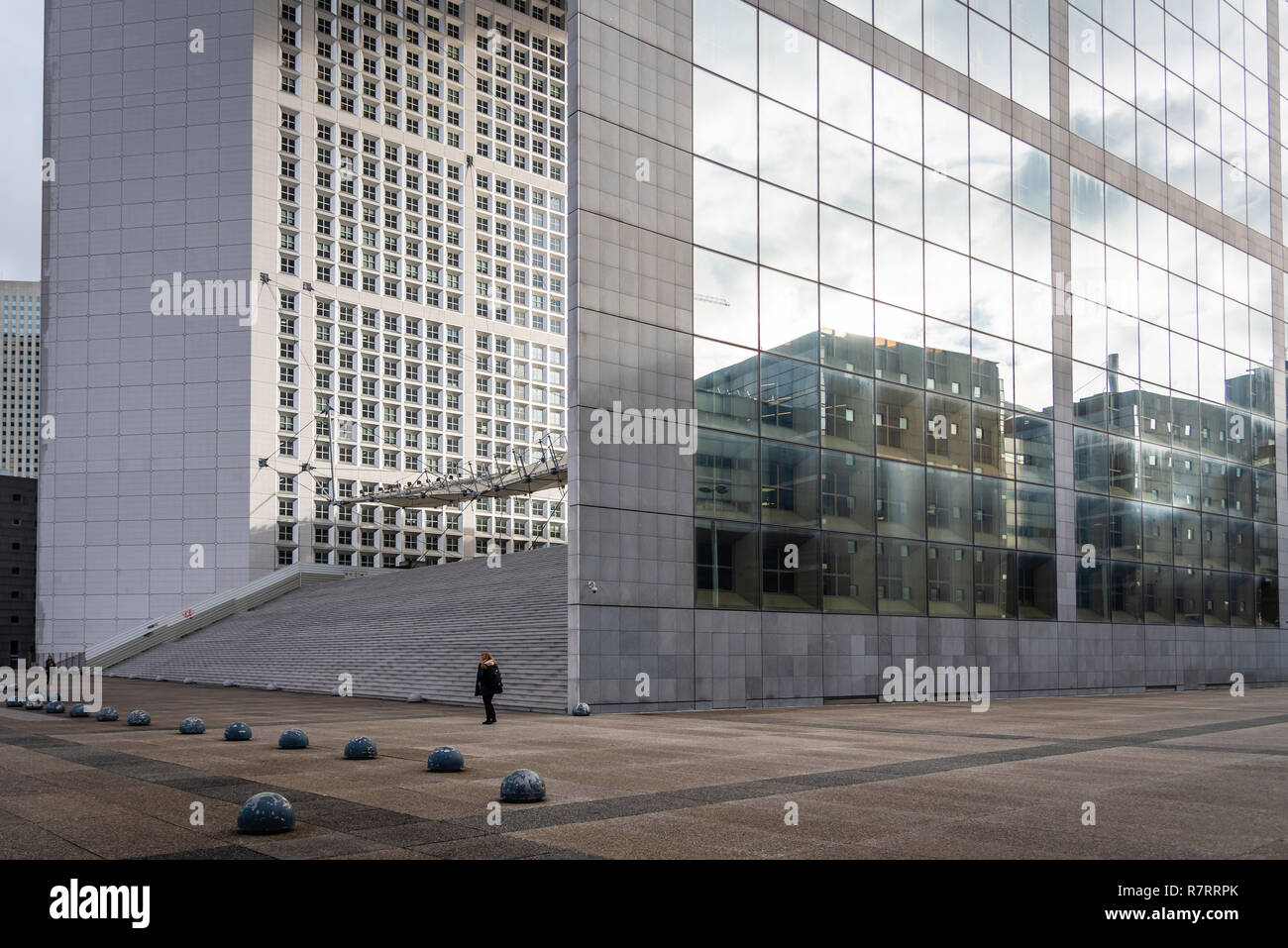 La Defense area in Paris, France Stock Photo - Alamy