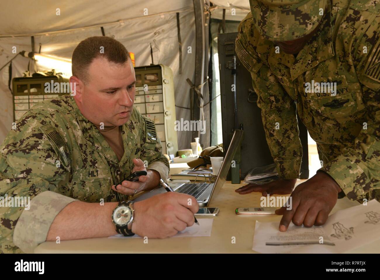 Us coast guard health technician hi-res stock photography and images ...