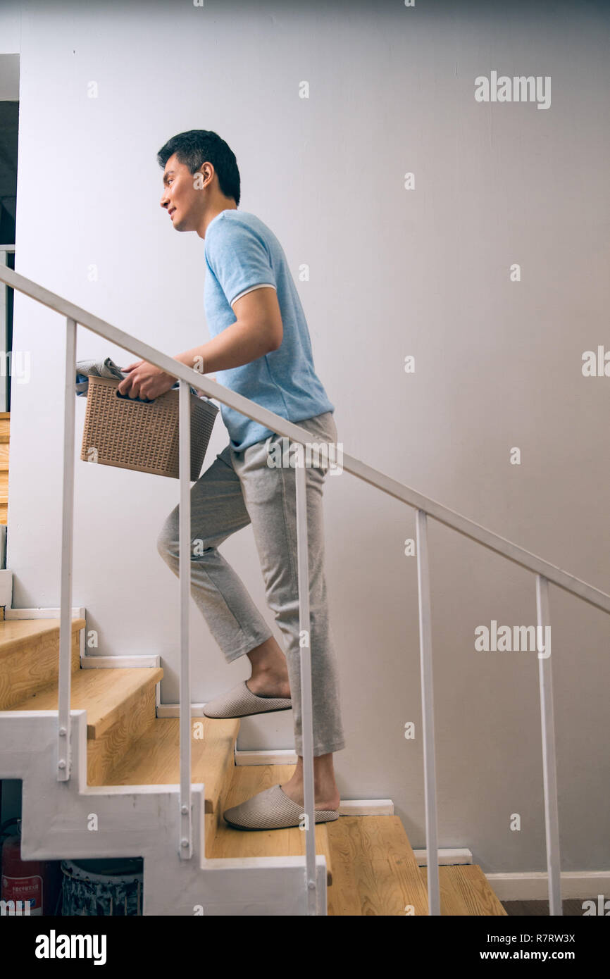 Husband doing housework hi-res stock photography and images - Alamy