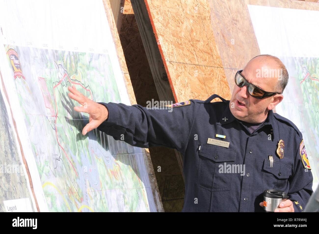 R. Scott Watson, a retired California Department of Forestry and Fire ...