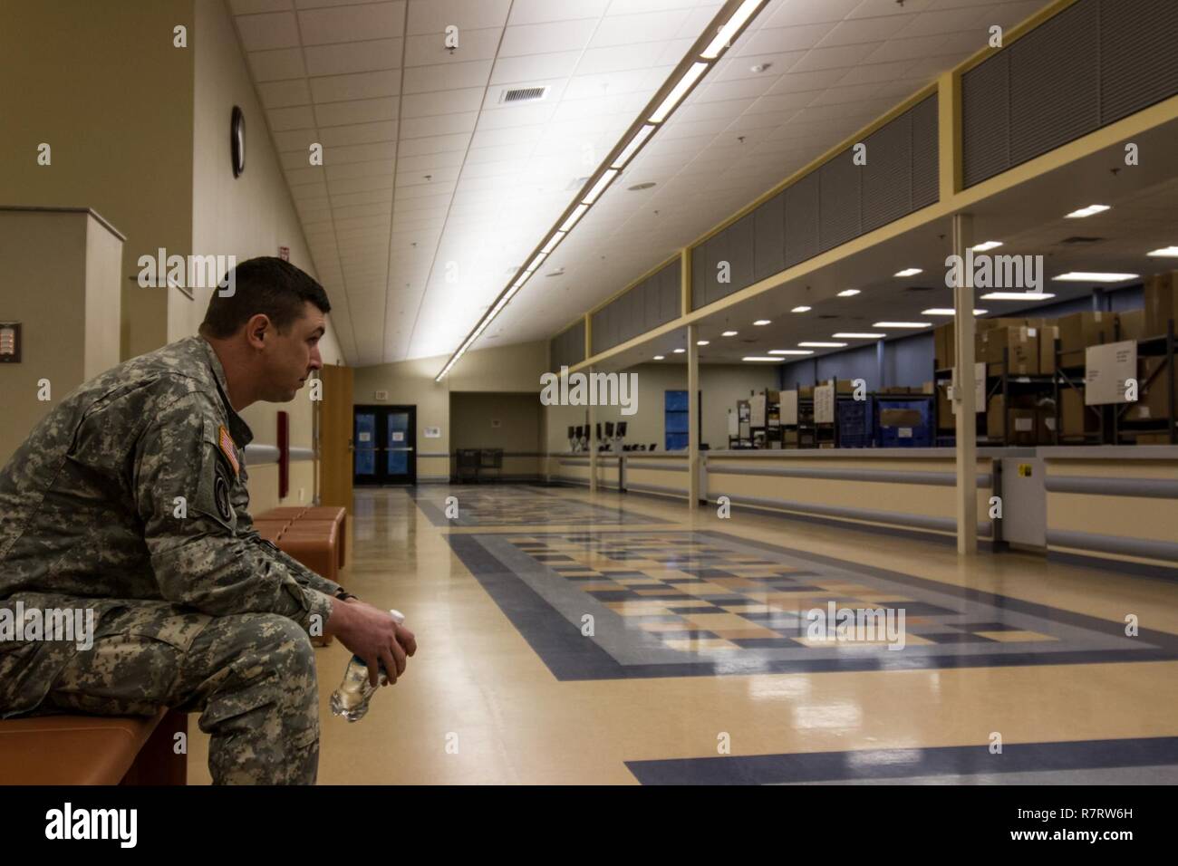 US Army Reserve Sgt. Michael Chamberlain, a psychological operations ...
