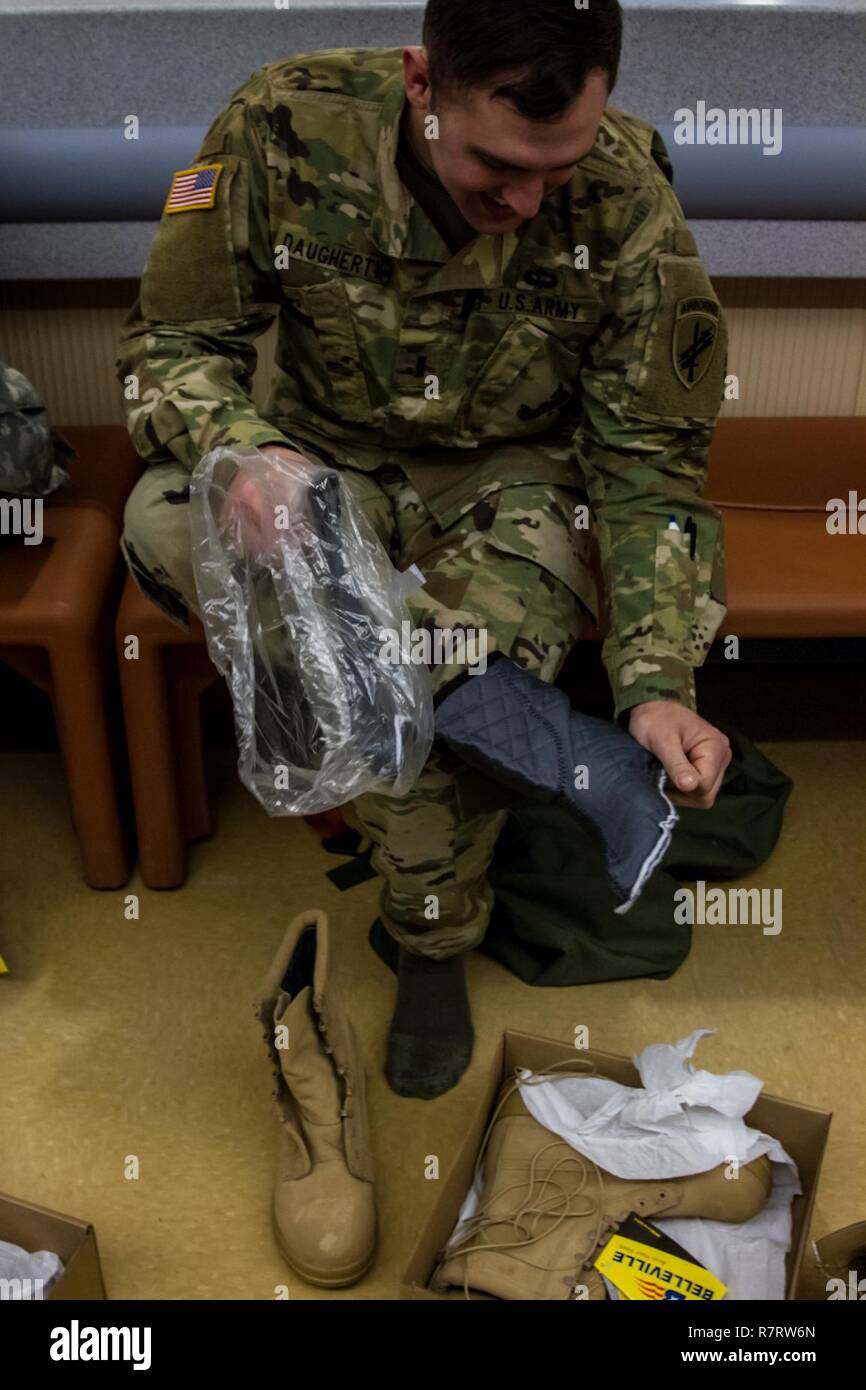 US Army Reserve 1st Lt. Zachary Daugherty, and intelligence officer ...