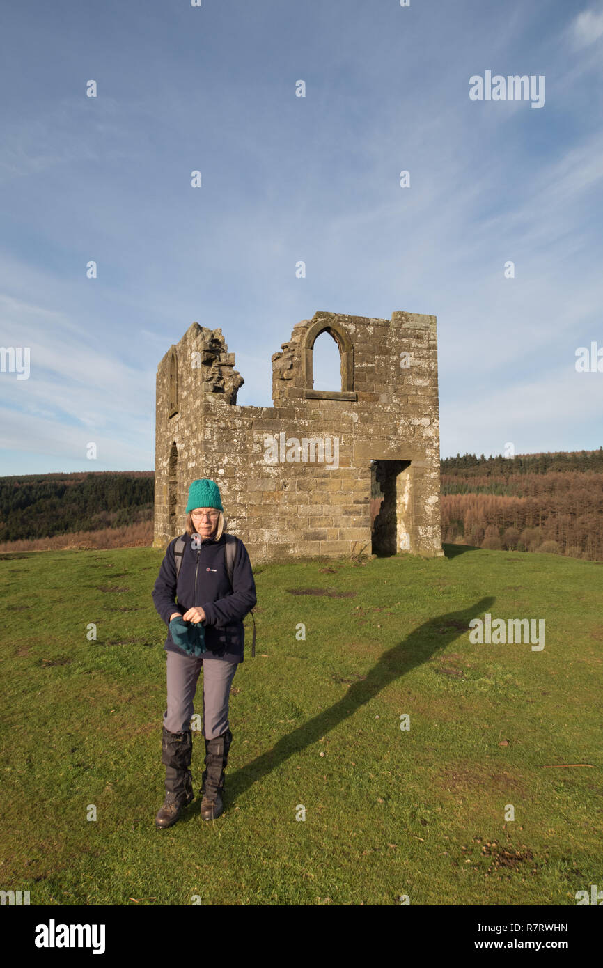 North york moors winter walker hi-res stock photography and images - Alamy