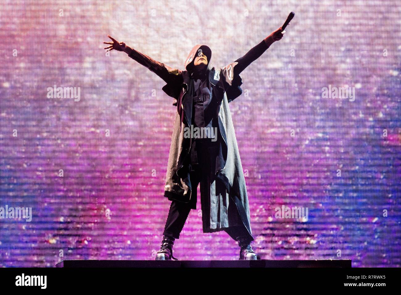 Billy Corgan, singer and founder of The American rock band The Smashing ...