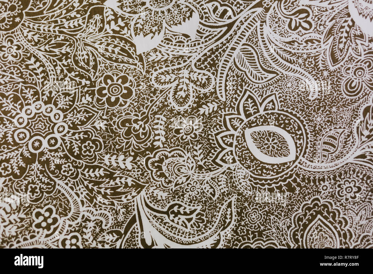 floral pattern on the fabric. texture or background Stock Photo - Alamy