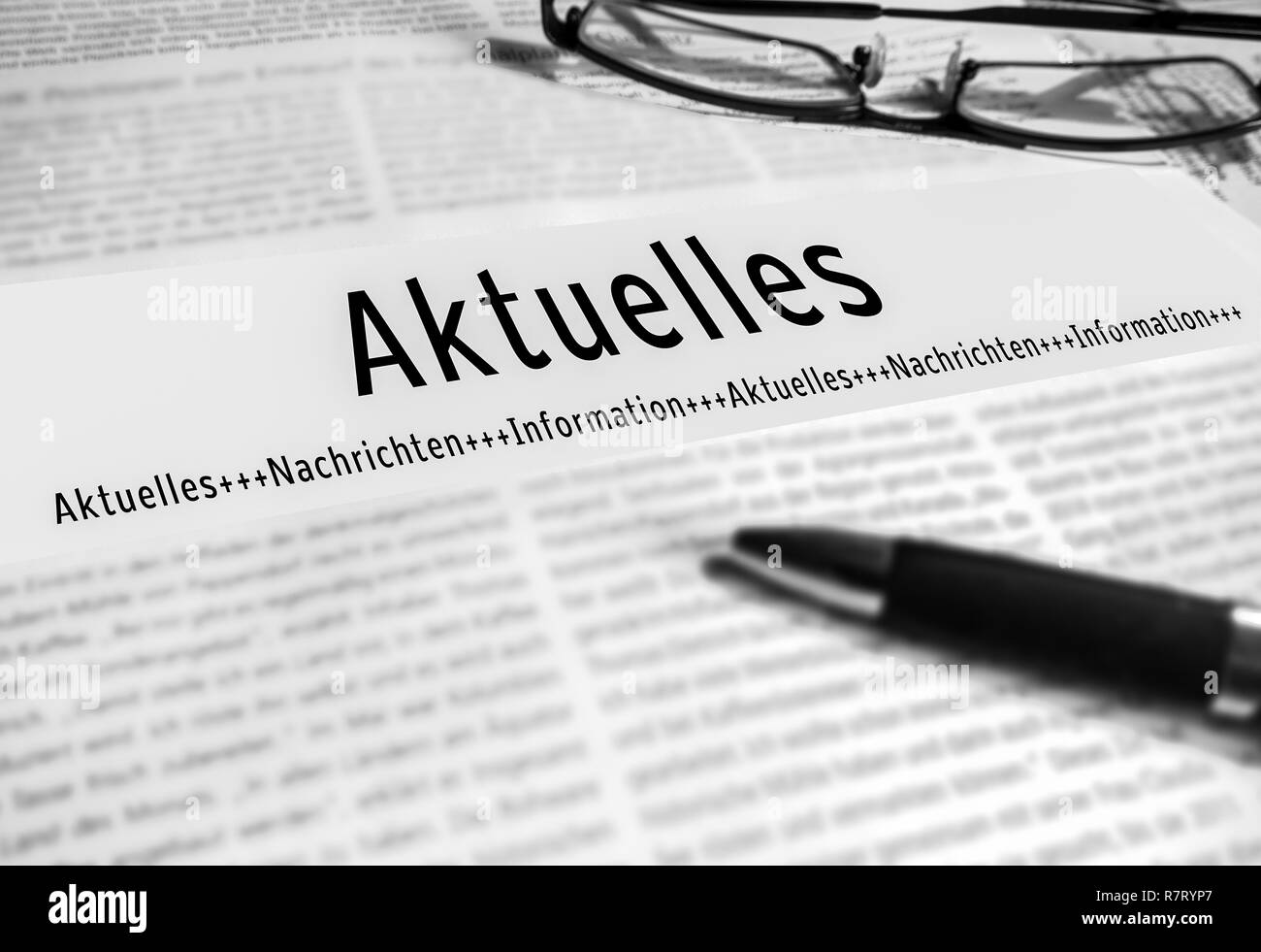 News present Black and White Stock Photos & Images - Alamy